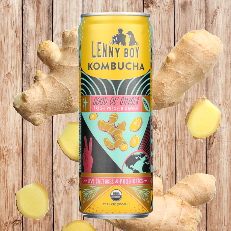 Lenny Boy Kombucha – Good Ol’ Ginger – Watson Farms